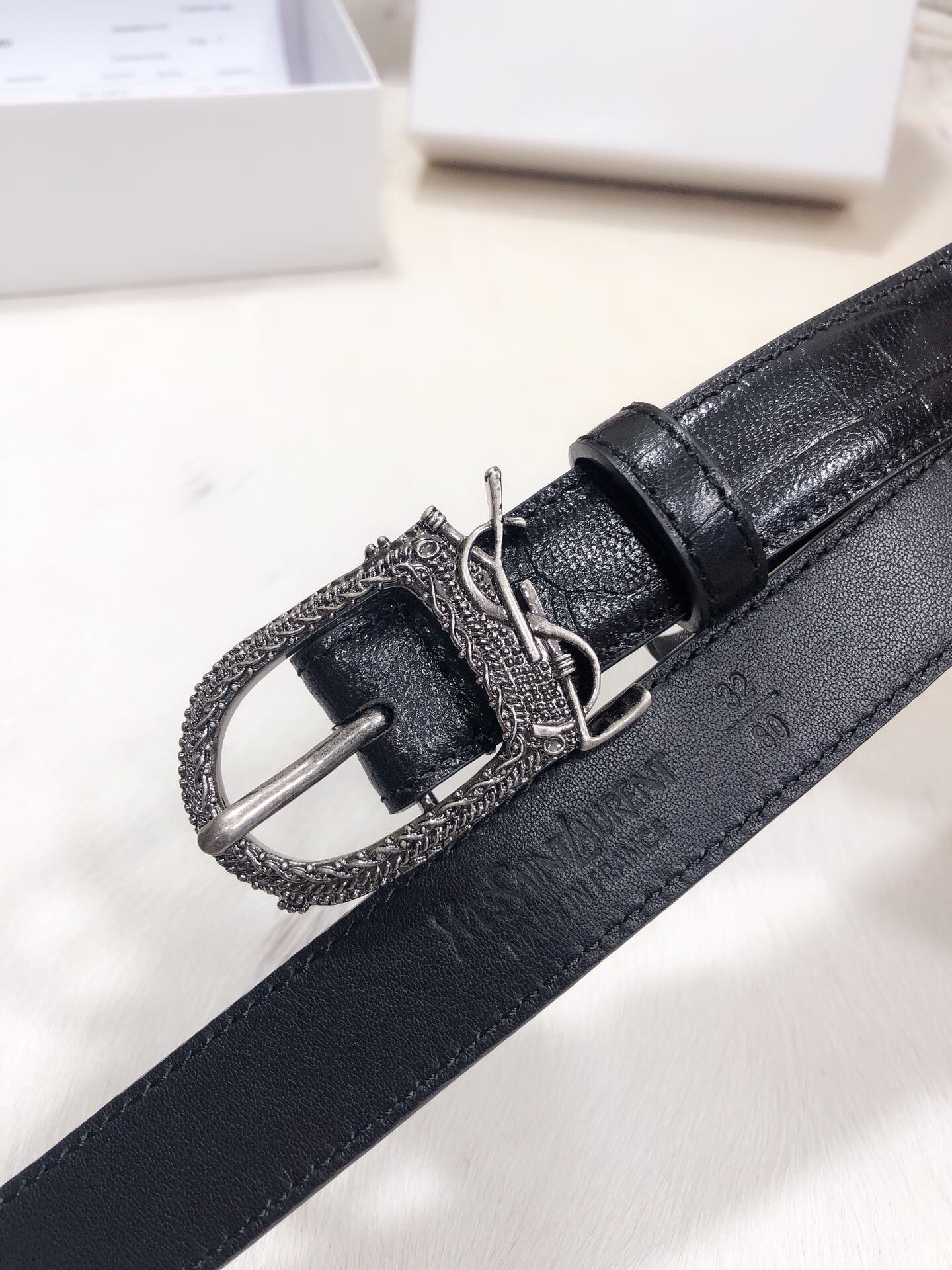 Cheap Yves Saint Laurent AAA Belts #554502 Replica Wholesale [$72.00 ...