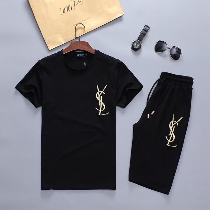 Cheap Yves Saint Laurent YSL Tracksuits Short Sleeved For Men #562117 ...