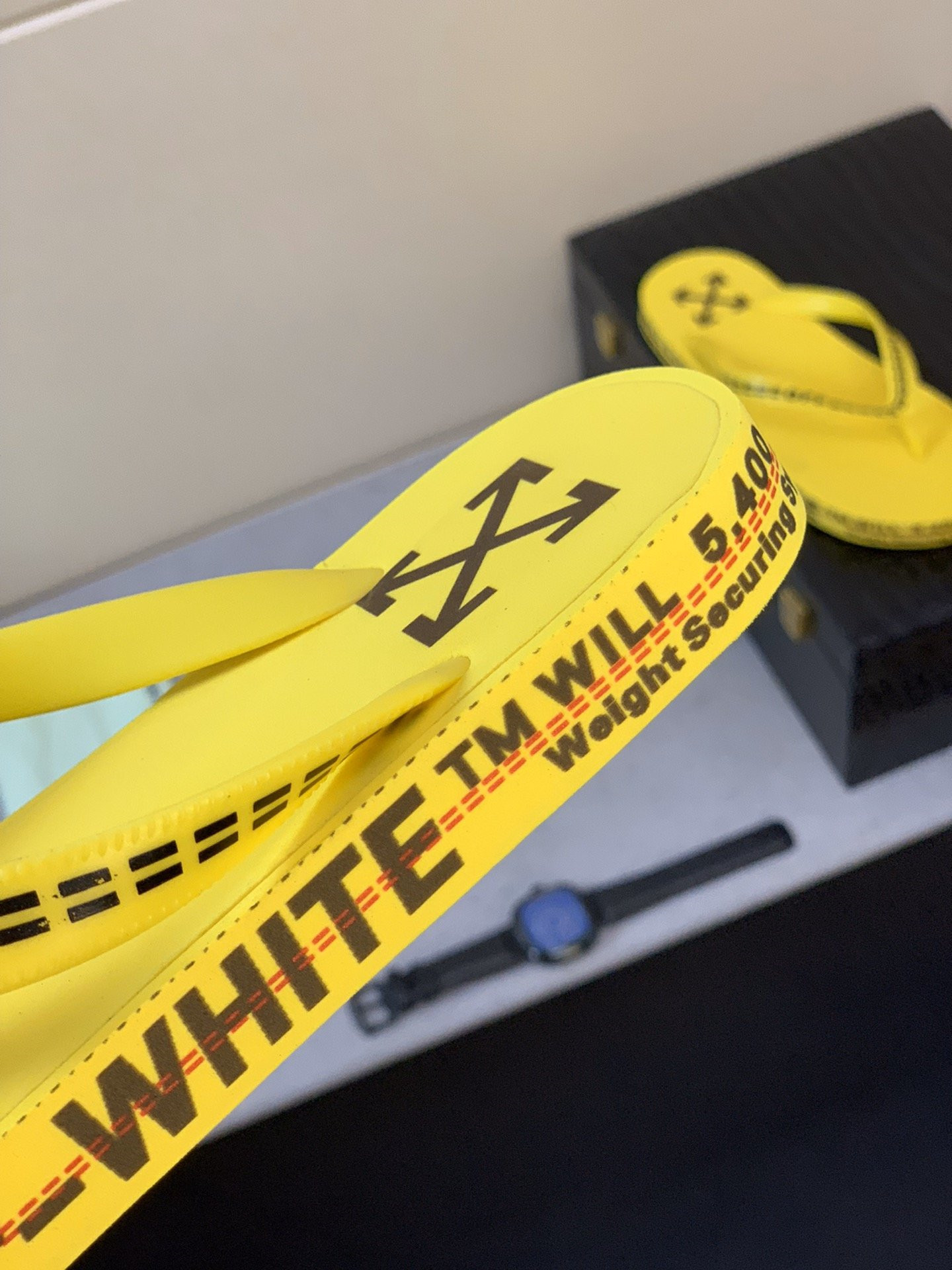 Cheap Off-White Slippers For Men #769522 Replica Wholesale [$45.00 USD ...