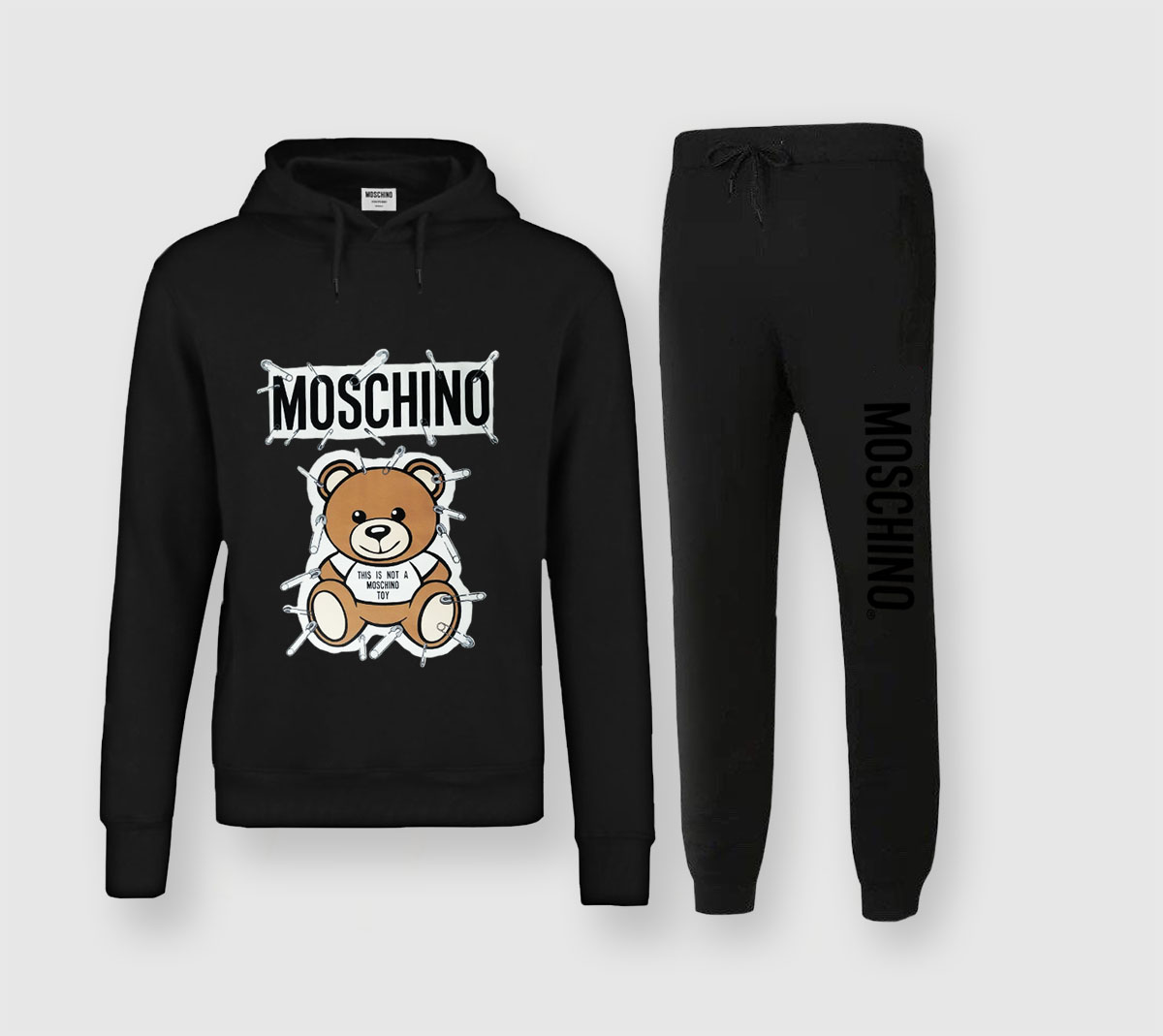Cheap Moschino Tracksuits Long Sleeved For Men #811506 Replica ...