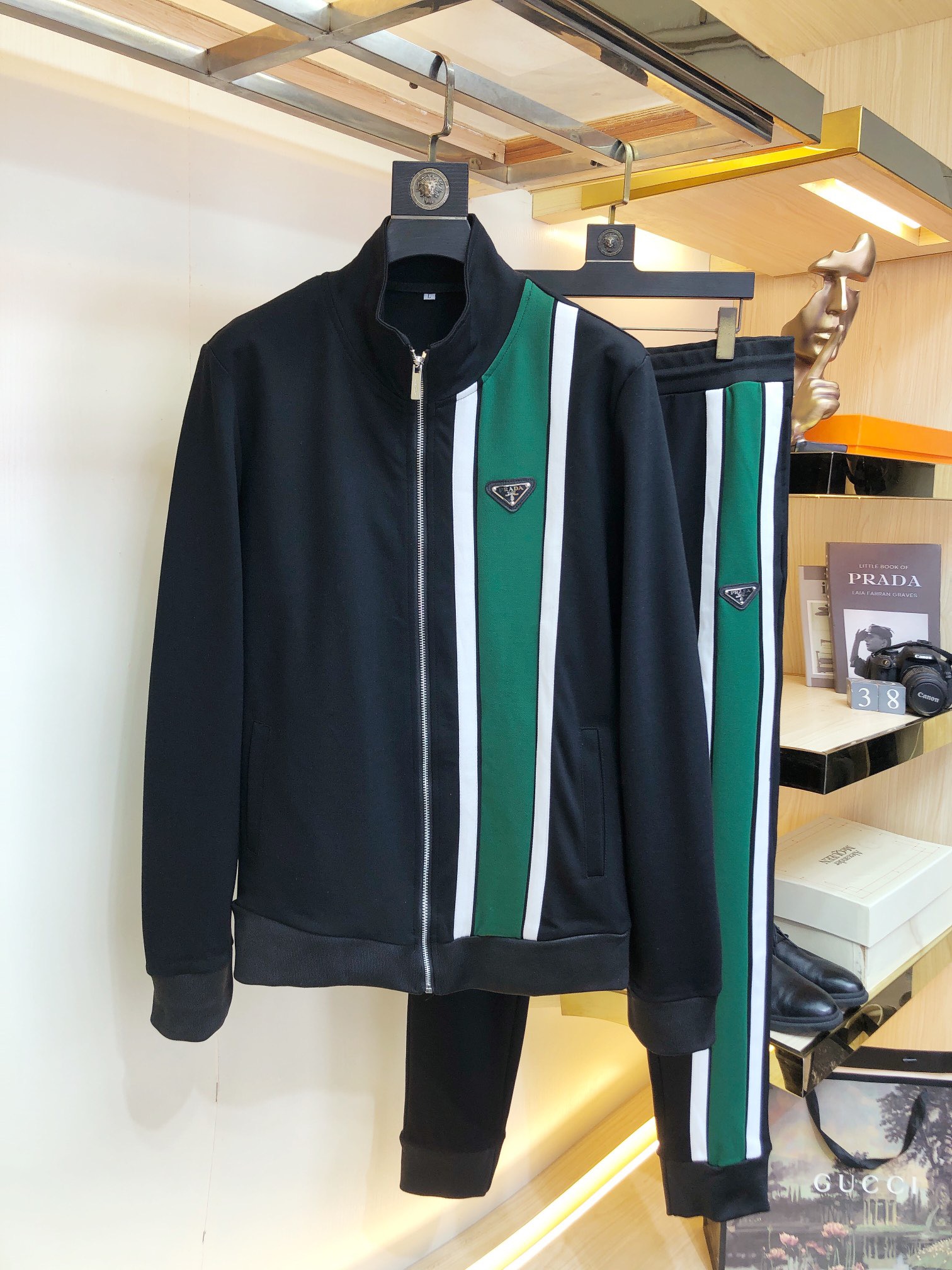 Cheap Prada Tracksuits Long Sleeved For Men #917017 Replica Wholesale ...