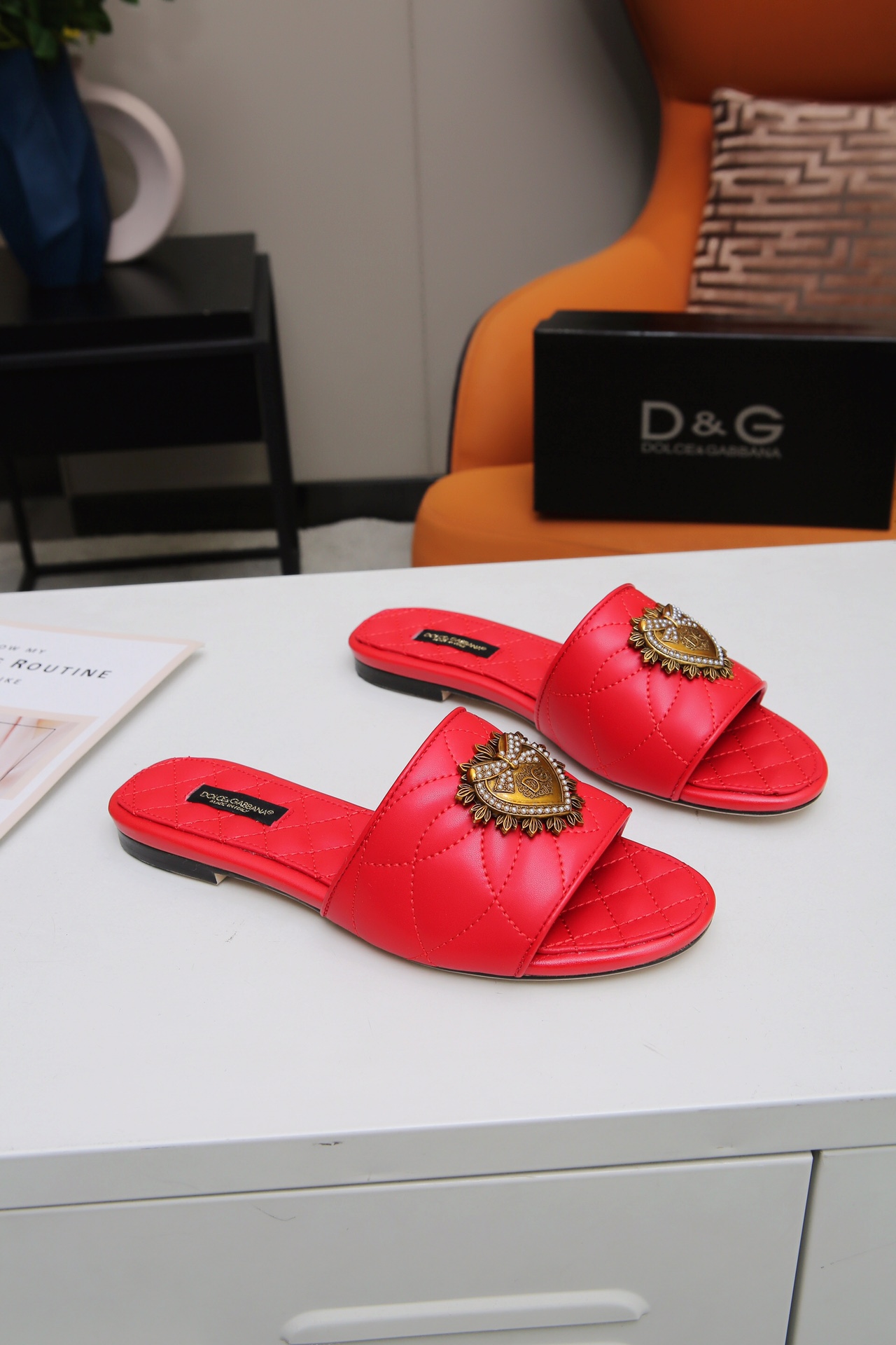 Cheap Dolce & Gabbana D&G Slippers For Women #941764 Replica Wholesale ...
