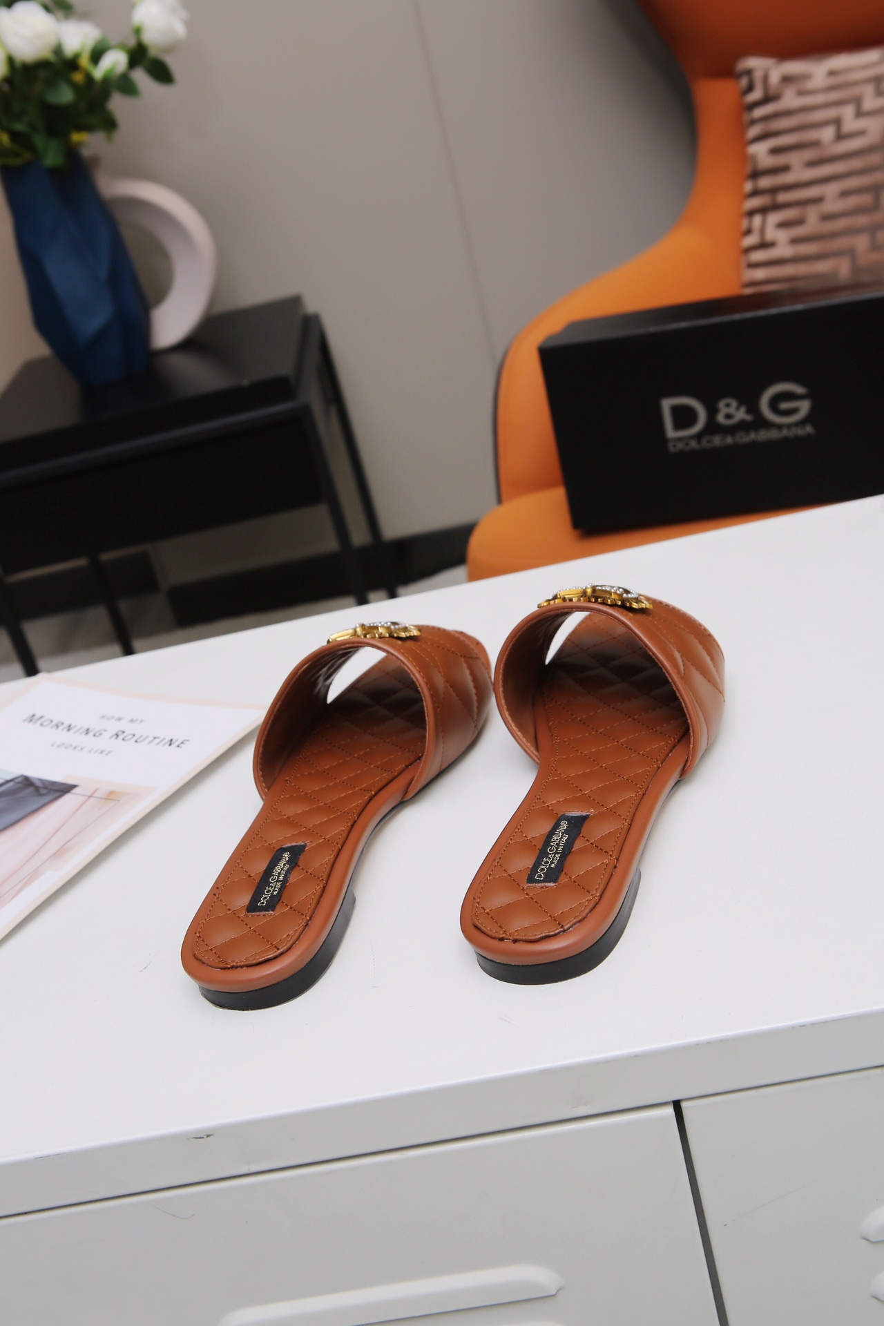 Cheap Dolce & Gabbana D&G Slippers For Women #941765 Replica Wholesale ...