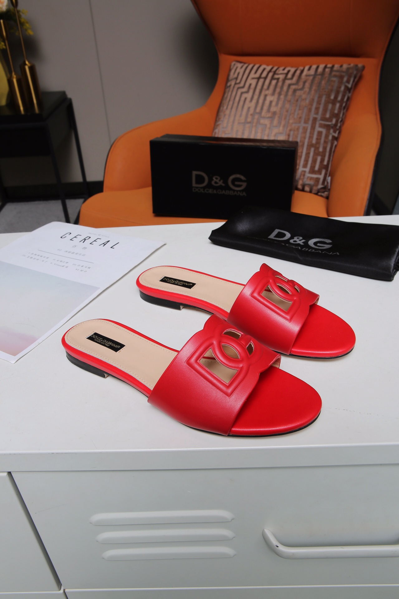 Cheap Dolce & Gabbana D&G Slippers For Women #941774 Replica Wholesale ...