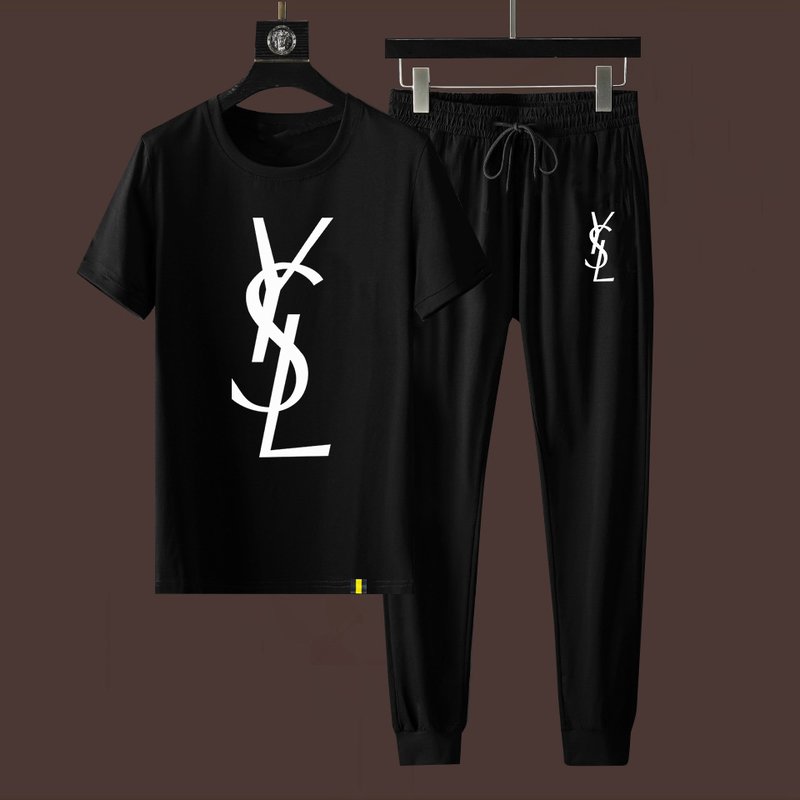 Cheap Yves Saint Laurent YSL Tracksuits Short Sleeved For Men #955484 ...