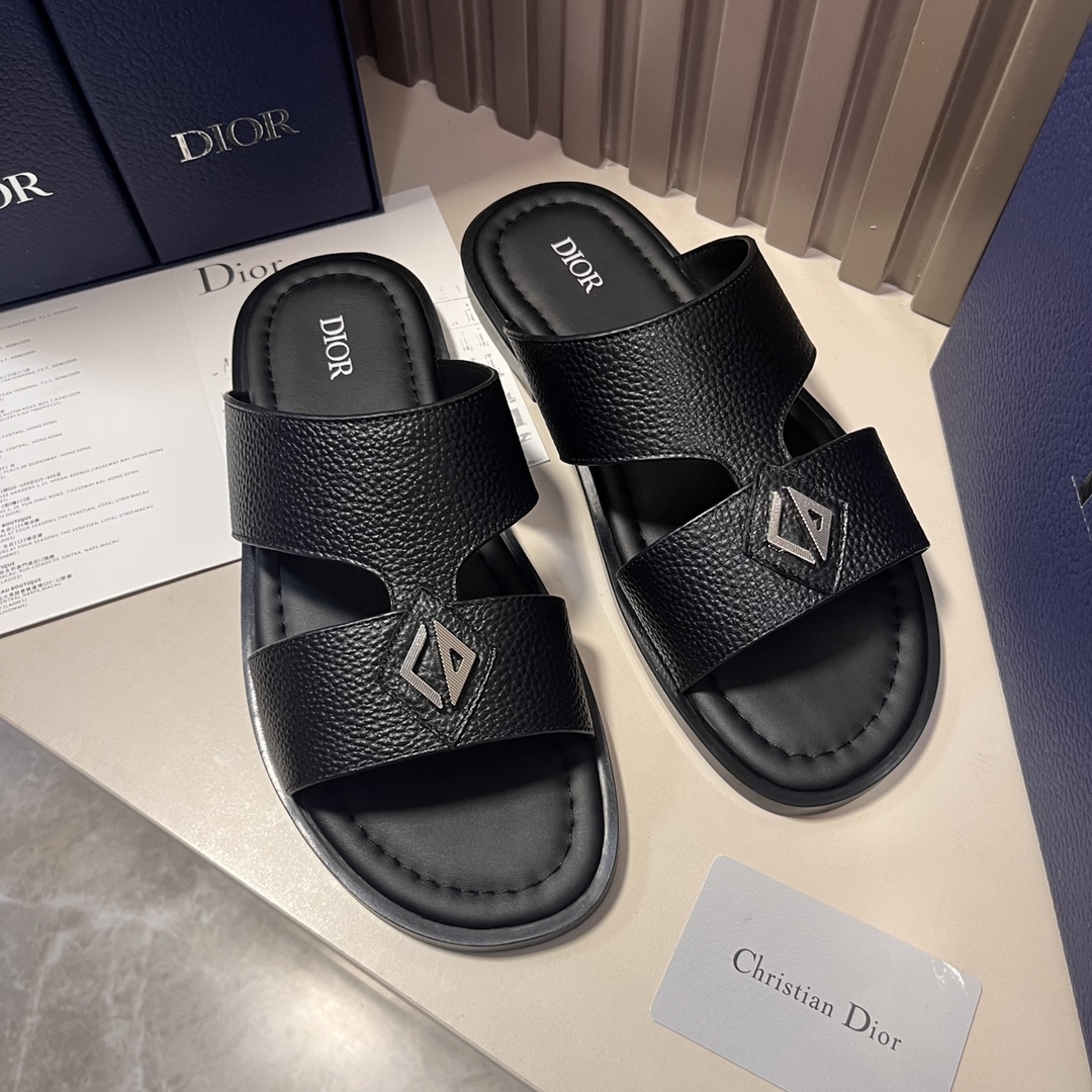 Cheap Christian Dior Slippers For Men #1196626 Replica Wholesale [$60. ...